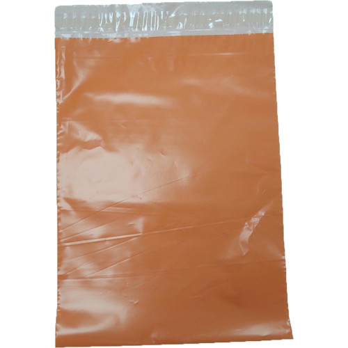 Кур'єрський пакет 240 мм. х 320 мм. (А4), без кишені, помаранчевий